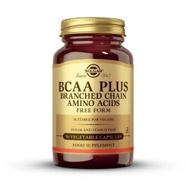 Solgar BCAA Plus - 50 cápsulas vegetales | Solgar.es